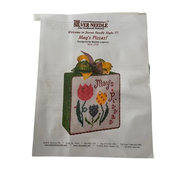 The Silver Needle | Office | The Silver Needle Cross Stitch Kit Secret ...